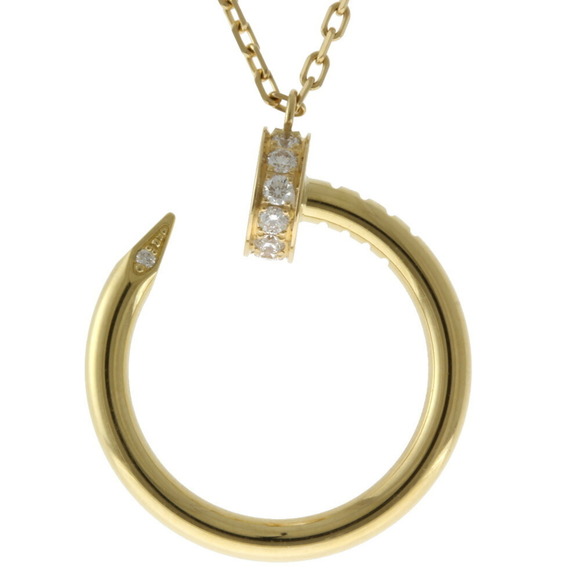 Cartier | Jewelry | Cartier Just Ankle Necklace 8k K18 Yellow Gold ...
